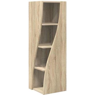 vidaXL vidaXL Meuble dangle Ch&ecirc;ne Sonoma 32x32x102cm Bois ding&eacute;nierie