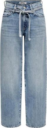 Only Only, Femme, Jeans, Bleu, Taille: W28 L32 Jeans avec Ceinture et Poches