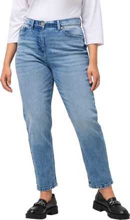 Ulla Popken Damen, Mom Jeans, Blue Denim, EU 62