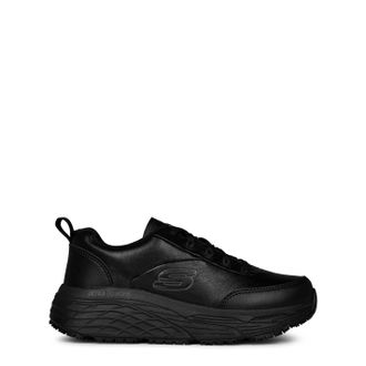 Skechers Herren Max Cushioning Elite Sr Filchner Health Care Professioneller Schuh, Schwarzes Leder, Synthetik, 47.5 EU