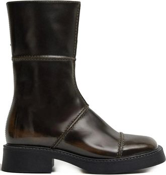 Miista Femme, Chaussures, Brun, Taille: 40 EU Dhalia High Boot