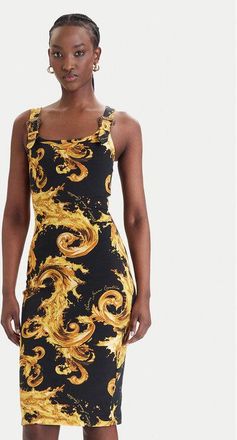 Versace Jeans Couture Kleid f&uuml;r den Alltag 80HAO943 JS550 Schwarz Slim Fit