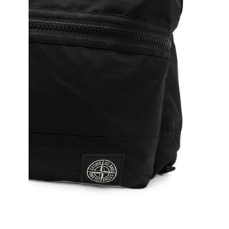 Stone Island Minimalist Nylon Backpack - Black