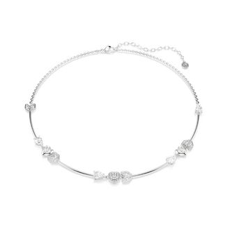Swarovski Femme, Accessoires, Gris, Taille: ONE Size Collier Idyllia Coeur avec Fl&egrave;che