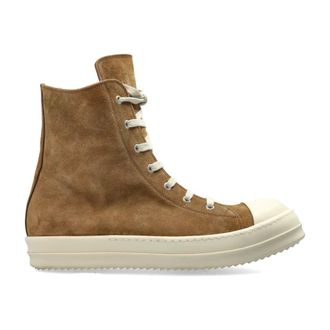 Rick Owens Homme, Chaussures, Brun, Taille: 41 EU Temple Sneaks High-Top Baskets