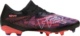 Puma Future 8 Match Fu&szlig;ballschuhe mit festem Boden f&uuml;r Herren (Schwarz/Violett)