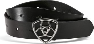 Ariat Kids Shield Belt in Black, Size X-Large, by Ariat