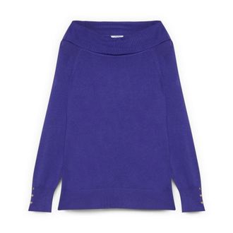 Fiorella Rubino Damen, Strickwaren, Lila, SGröße