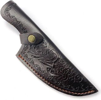 Generic Pu Ledermesserscheide Messer Messer Lederhalter Scheide Scheide Beuteltasche F&uuml;r Freizeit Und K&uuml;che EDC Camping Outdoor -Werkzeug