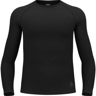 Odlo Herren Unterhemd BL TOP crew neck l/s PERFORMAN