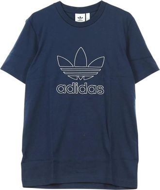 adidas Homme, Sport, Bleu, Taille: L Outline Tee