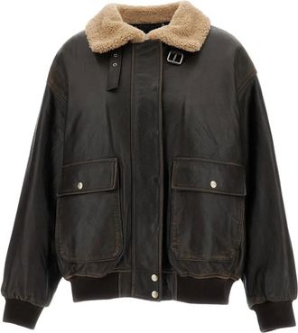 Halfboy Halfboy, Femme, Vestes, Brun, Taille: 36 FR Alice Bomber