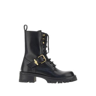 Versace Leather boots with Medusa detail Woman 36