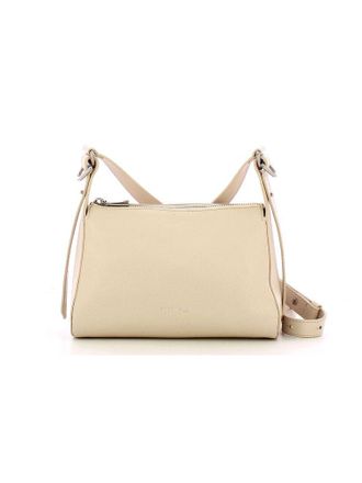 Coccinelle Womens Crossbody Bag Lambskin White Cow Leather Crossbody-bags