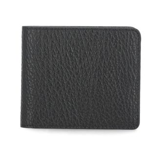 Maison Margiela unisex, Accessoires, Noir, Taille: ONE Size Portefeuille fin en cuir