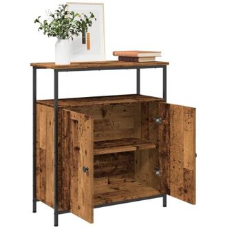 vidaXL Sideboard Altholz-Optik 70x30x80 cm Holzwerkstoff Vidaxl