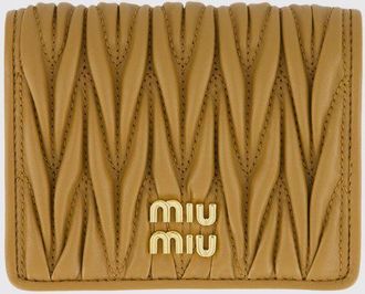 Miu Miu Geldb&ouml;rse Damen Farbe Braun