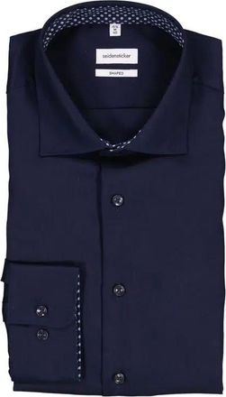 Seidensticker Seidensticker Herren Hemd blau