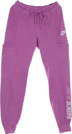 Nike Damen Fleece Trainingshose Violett Sportbekleidung - - Sport - Damen - Rosa - L