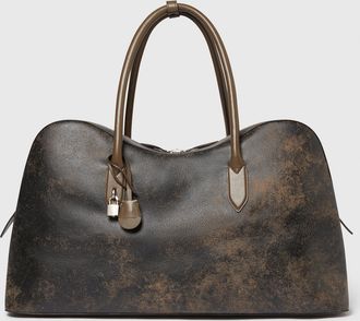 Stella McCartney Ryder Weekender Bag, Woman, Mud Brown