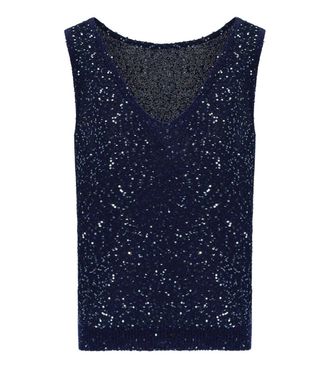 Weekend by Max Mara TOP MILORD BLEU MAX MARA WEEKEND
