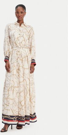 Guess Hemdkleid 6RGK33 7439A &Eacute;cru Regular Fit