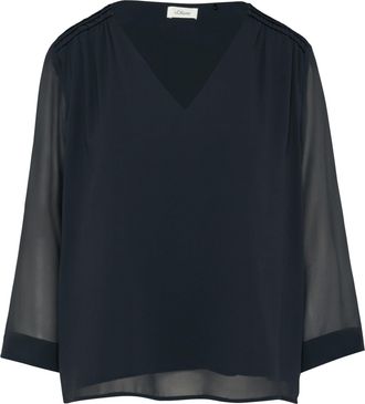 s.Oliver Black Label Chiffon-Bluse
