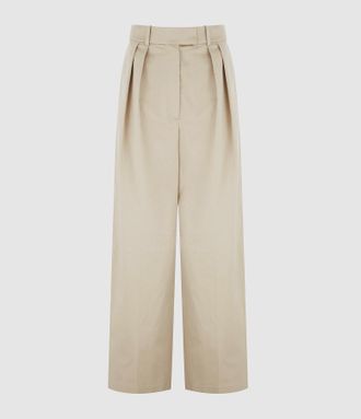 Anine Bing Pantalon Lou Beige