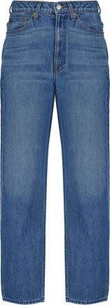 Mother Jean HW Double Stack Ankle Denim Delicious Memorie