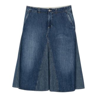 Our Legacy Jupe Rift - Femme - Jupes - Bleu - Taille: 38 FR