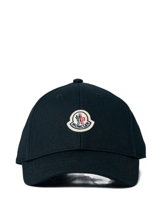 Moncler logo-motif baseball cap - Noir