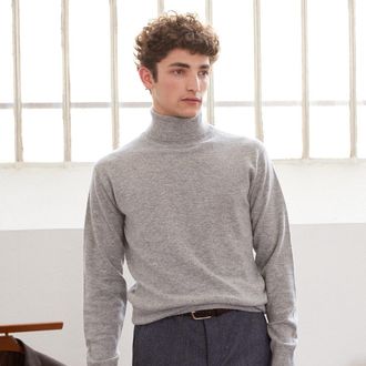 Bexley Emeric - Pull homme gris chiné