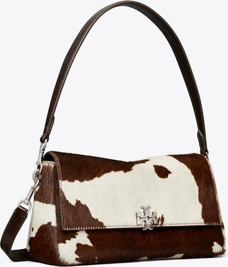 Tory Burch Kleine Schultertasche Charlie aus Kalbshaar