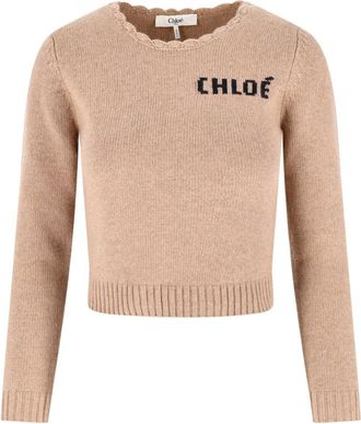 Chlo&eacute; Logo Sweater
