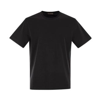 Herno Homme, Tops, Noir, Taille: 2XL Crewneck T-Shirt