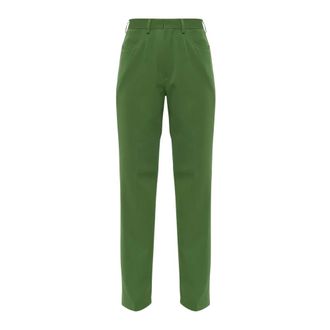 Marni Pantalon tailleur &agrave; plis - Femme - Pantalons - Vert - Taille: 38 FR