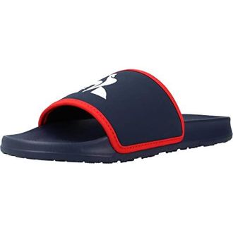 Le Coq Sportif Slide Binding, Tongues, Multicolore (Dress Blue Fiery Red), 37 EU