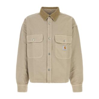 Carhartt Work in Progress Prescott Shirt Jacket - - Jackets - Herren - Beige - XL