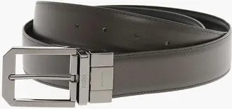 Ermenegildo Zegna Metal Buckle Leather Belt size 110