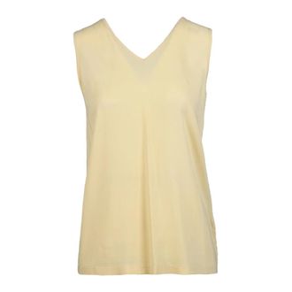 Fabiana Filippi &Auml;rmelloses Top - - Tops - Damen - Beige - S