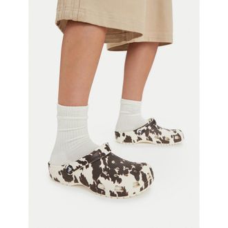 Crocs Pantoletten Crocs Classic Pop Animal Clogs 214153 Bunt