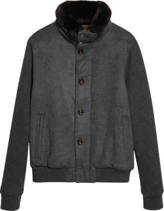 Moorer Levion Jacket - - Jackets - Herren - Grau - XL