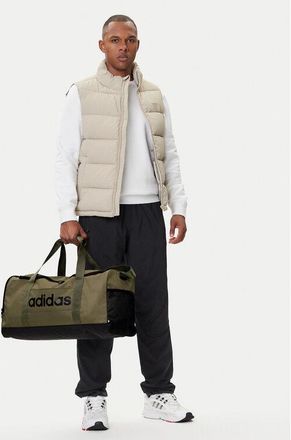 adidas Tasche Linear Duffel Medium IN6119 Khakifarben