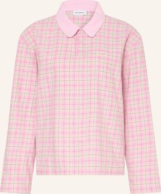 Oh April Oh April Flanell-Poloshirt Diana rosa