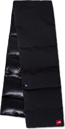 The North Face button-detail puffer scarf - Schwarz