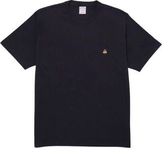 Brooks Brothers Homme, Tops, Bleu, Taille: 2XL Logo Cotton T-shirt