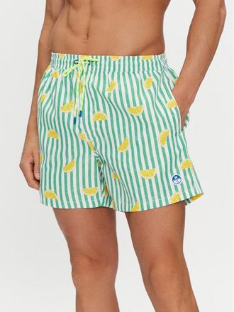 North Sails Badeshorts 673720 Gr&uuml;n Regular Fit