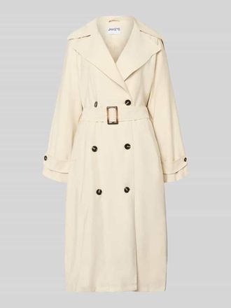 Jake*s Casual Mantel mit Reverskragen