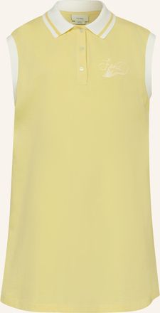 Fendi Piqu&eacute;-Polokleid gelb