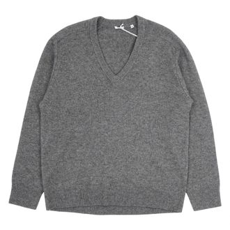 Aspesi Femme, Pulls, Gris, Taille: 42 FR V-neck Tricots